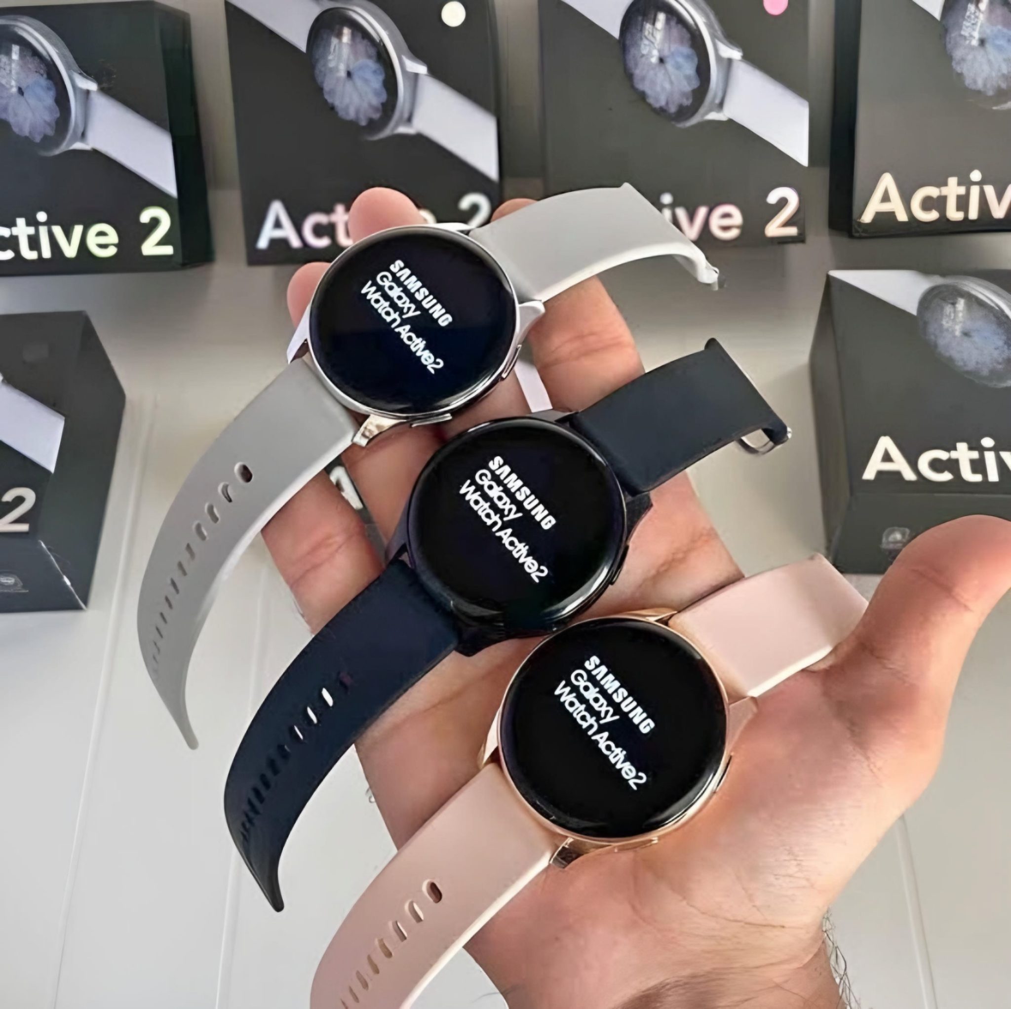 Active 2 Round Dial Smartwatch - 7in1 - Shopivate.pk