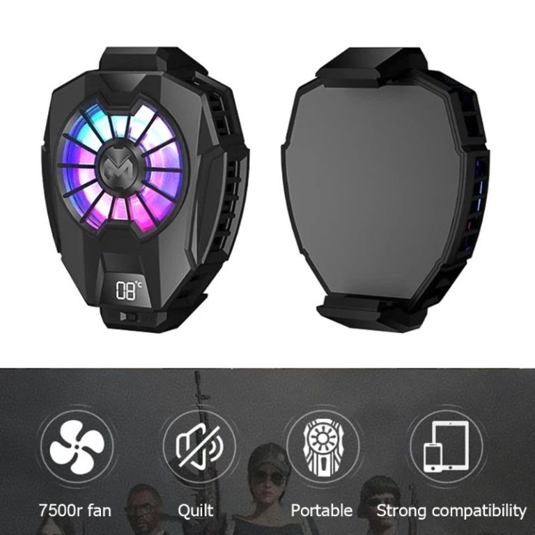 Memo DL-05 Mobile Magnetic Cooling Fan - Shopivate.pk