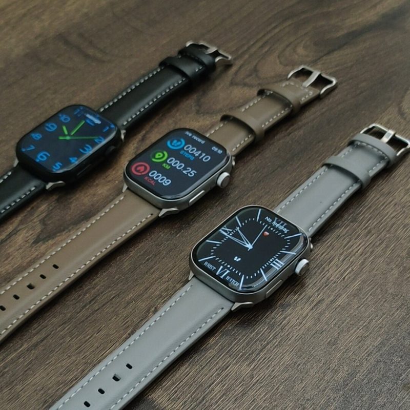 S9 Max Series 9 Smartwatch - Leather Edition - Shopivate.pk