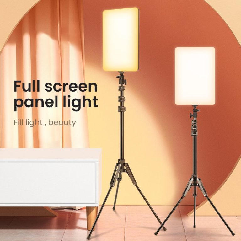 R-16 LED Video Light Panel With 7 FT Tripod Stand - Shopivate.pk