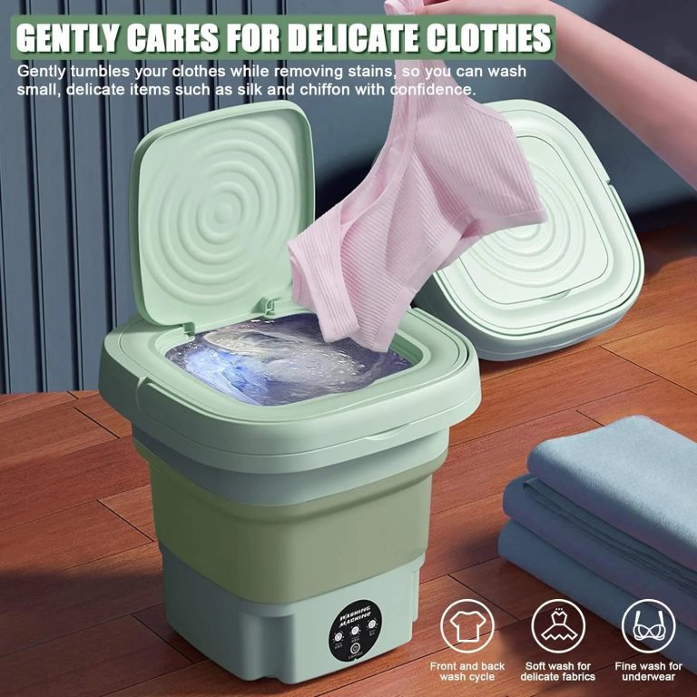 Foldable Electric Mini Washing Machine - Shopivate.pk